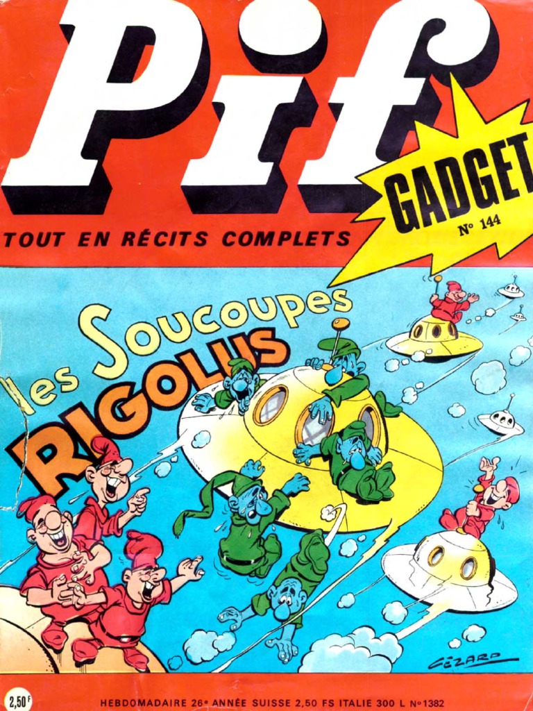 Pif Gadget August 1971 | PDF