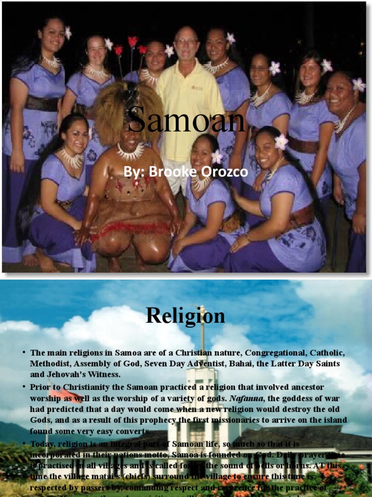 Samoan: By: Brooke Orozco | PDF | Samoa | Prayer