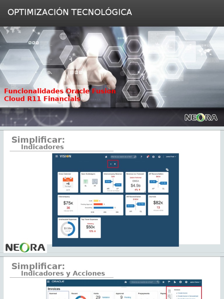 Oracle Fusion Cloud Financials R11 A | PDF | Plataforma como servicio ...