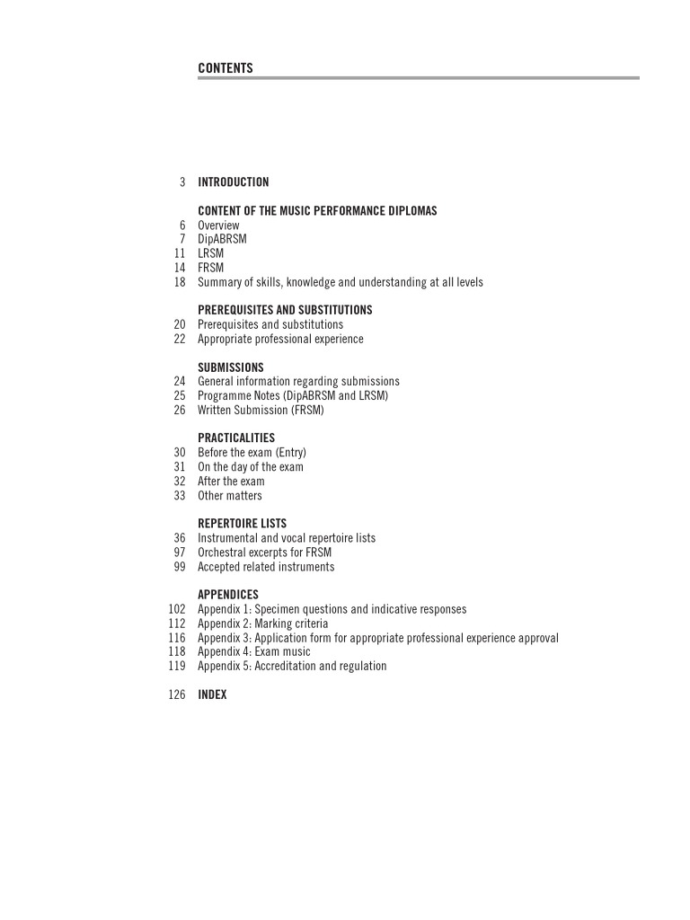 RSM Diploma Syllabus PDF | PDF | Composers | Test (Assessment)