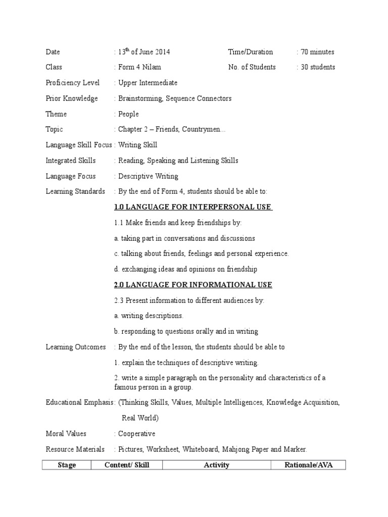 Descriptive Writing - Writing | PDF | Loki (Comics) | Cognition