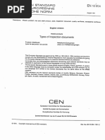 En 10204-2004 Metallic Products - Types of Inspection Documents | PDF | Specification (Technical ...