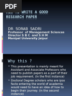 Writing Background and Related Work Sections | PDF | Computer ...