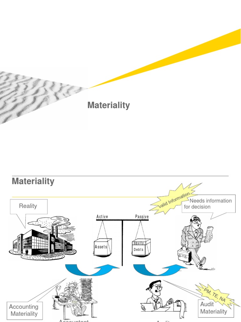 4 Materiality | PDF | Financial Audit | Financial Statement