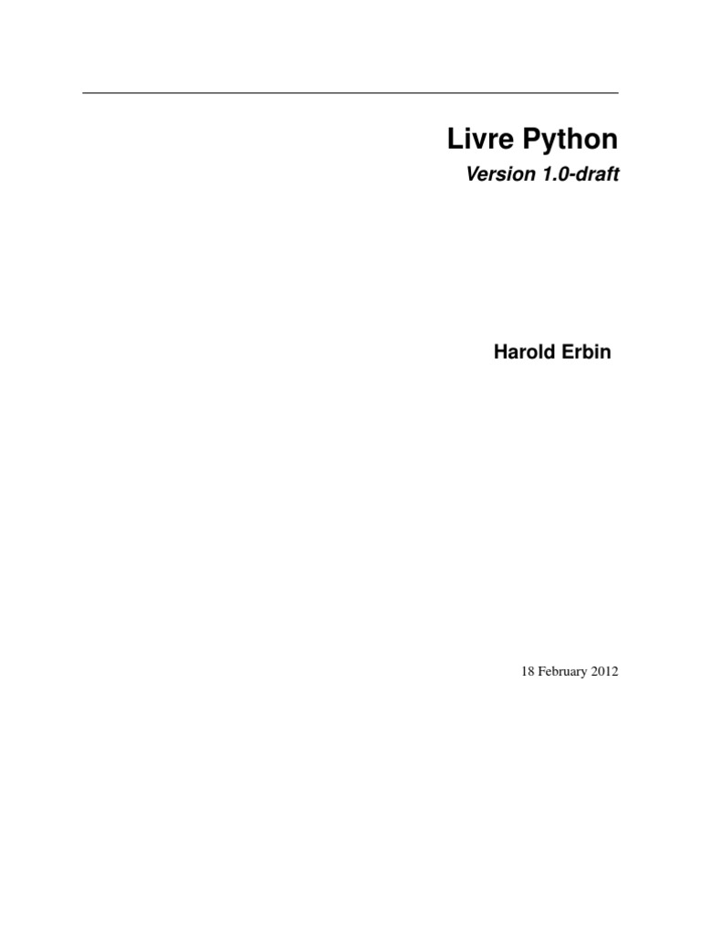 Cours Sur Python 3 | PDF | Python (Langage de programmation) | C (Langage de programmation)