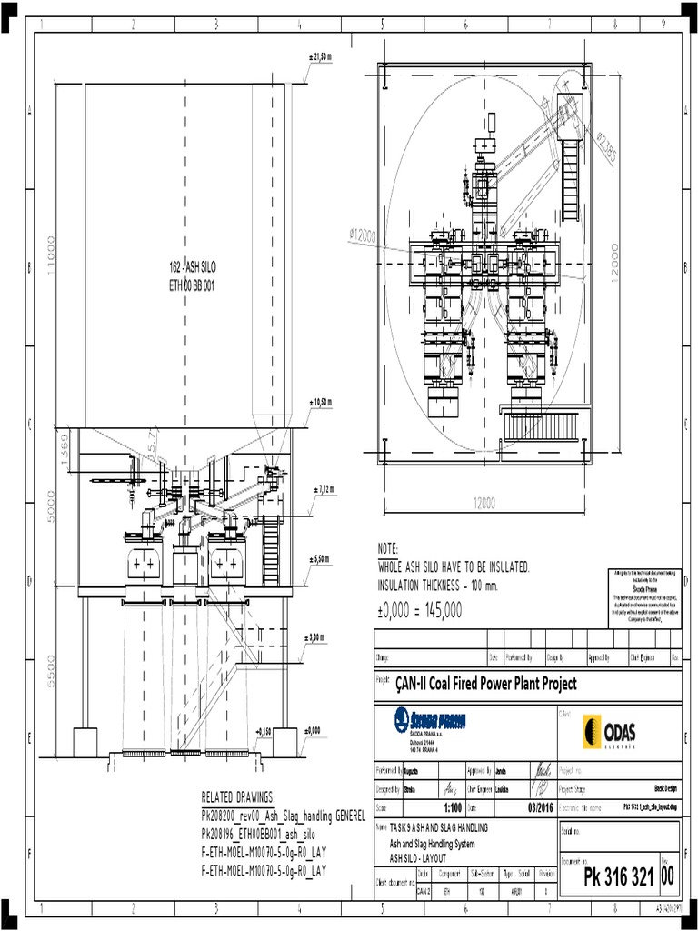 Ash Silo Layout Design Overview | PDF