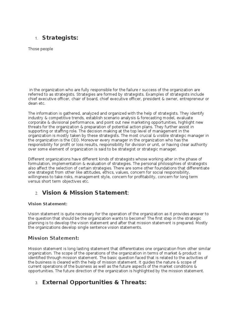 Review STRATA | PDF | Strategic Management | Competition
