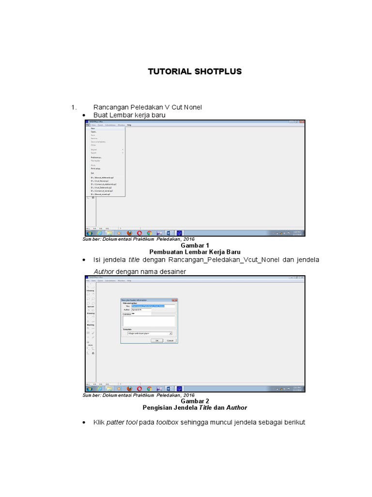 Tutorial Shotplus | PDF