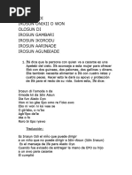 10 Ofun Ogunda Ingles | PDF | Religión y creencia