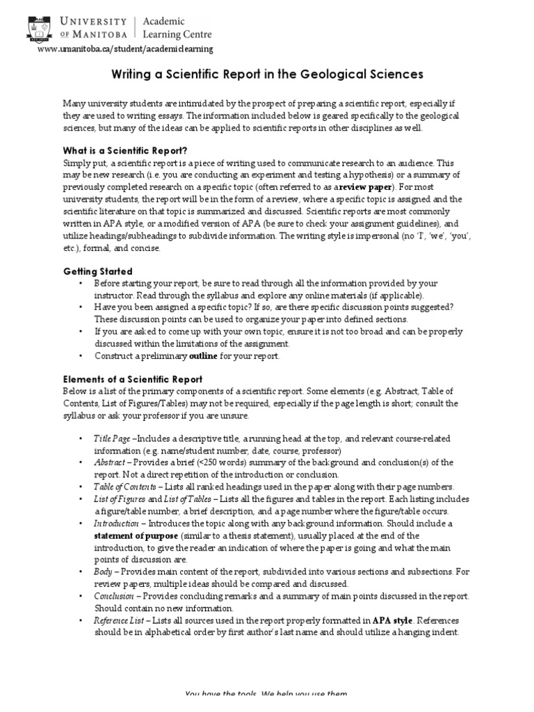 Geology Report Writing | PDF | Rock (Geology) | Science