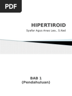 Diagnosis Dan Tata Laksana Hipertiroid | PDF