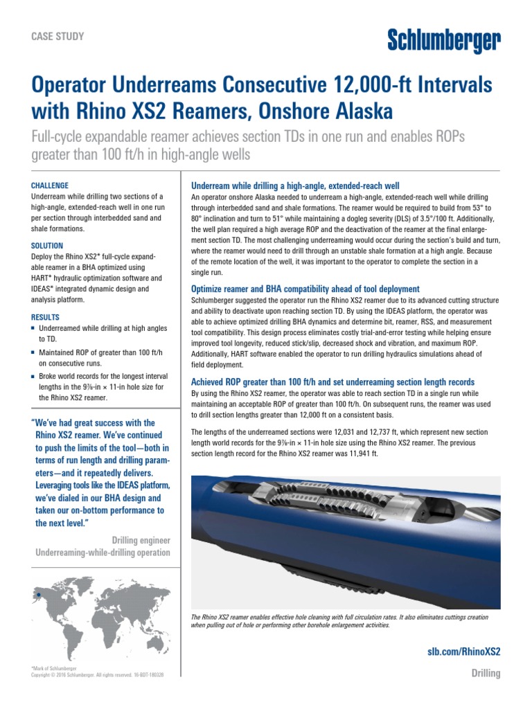 Rhino Xs2 Underream Onshore Alaska Cs | PDF | Computing And Information ...