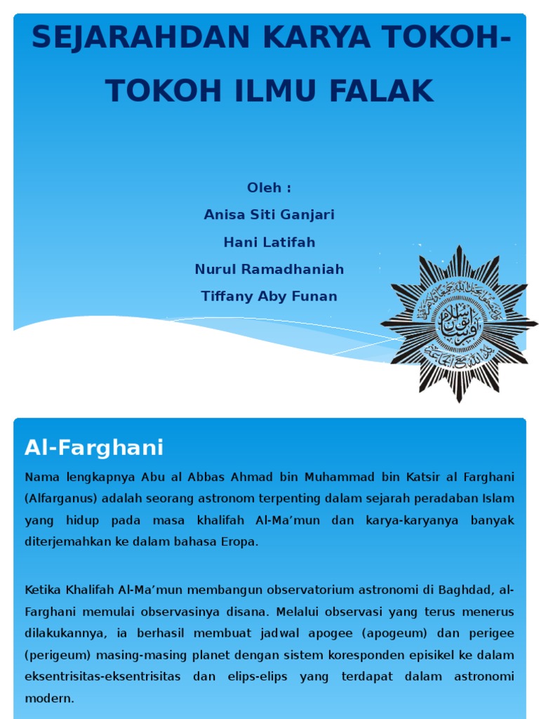 Sejarah Dan Karya Tokoh-Tokoh Ilmu Falak | PDF