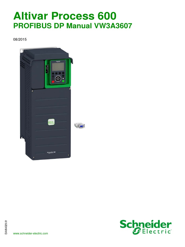 Atv600 Profibus DP Manual | PDF | Electrical Connector | Capacitor