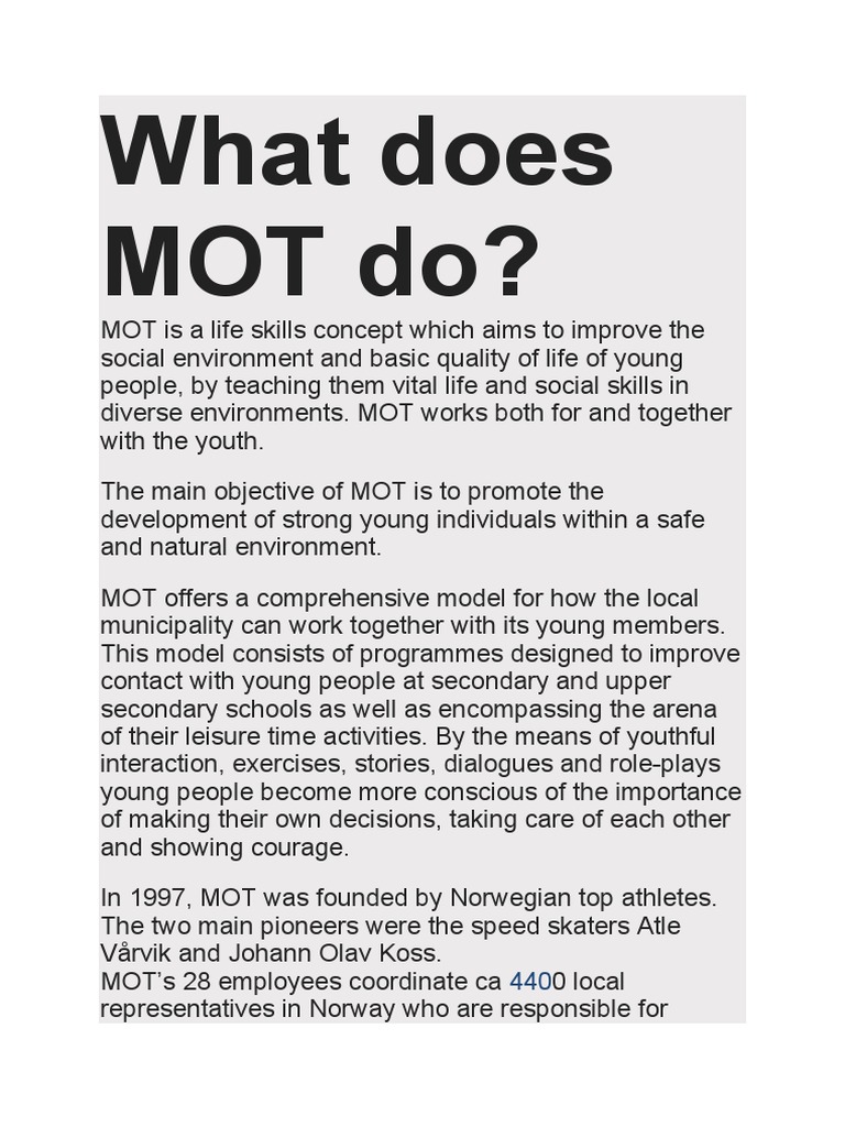 Values - Norway | PDF