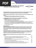 Lifeline Standards and Design Guidelines | PDF | Rope | Manufactured Goods