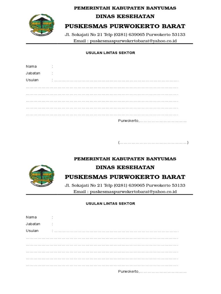 Usulan Linsek | PDF | Griya & Taman