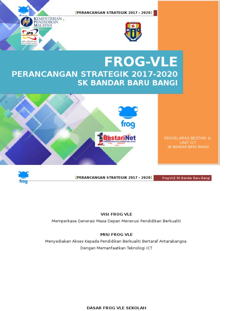 Perancangan Strategik Frog Vle SKBBB 2017 2020 | PDF