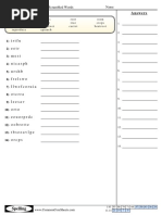 3rd Grade - Food Chain Worksheet | PDF