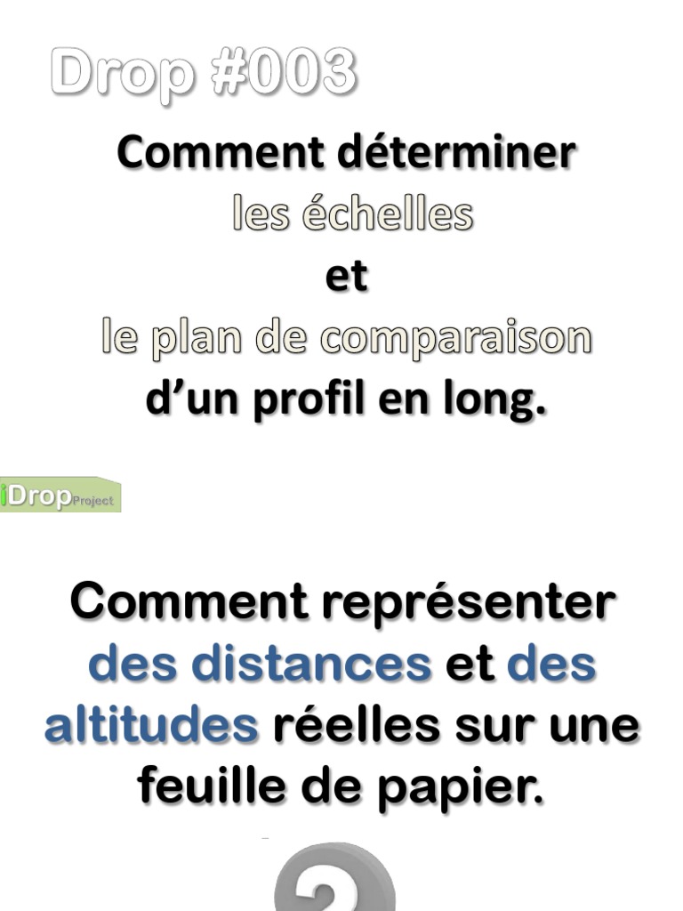 Chelle Et Plan de Comparaison 1.0 PDF | PDF | Altitude | Longueur