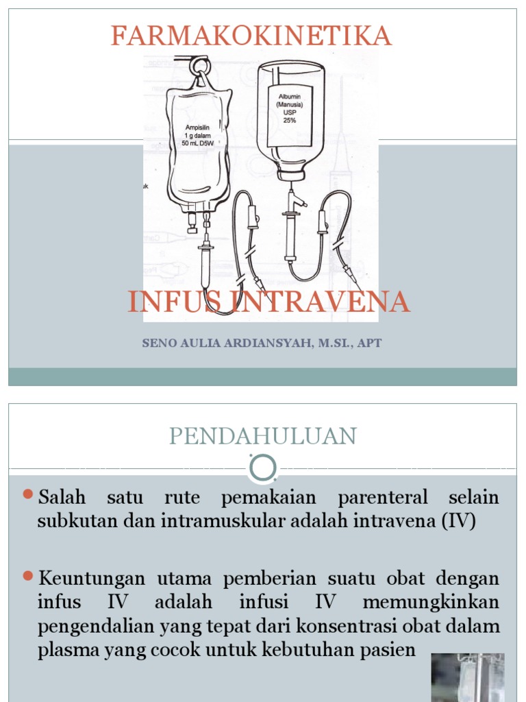 Infus Intravena | PDF | Kesehatan Holistik