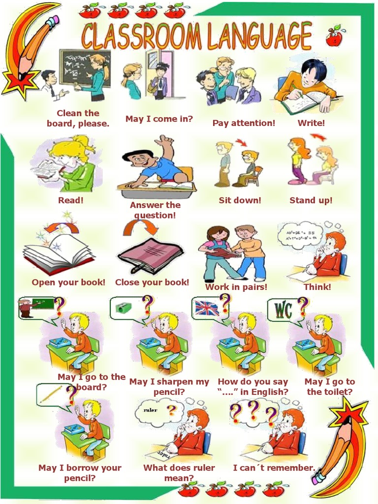 Classroom Language | PDF