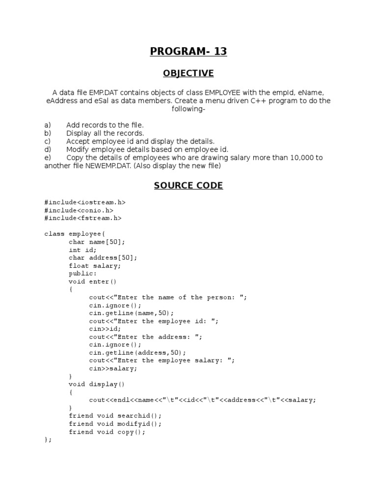13 CPP | PDF | Software Development | Areas Of Computer Science