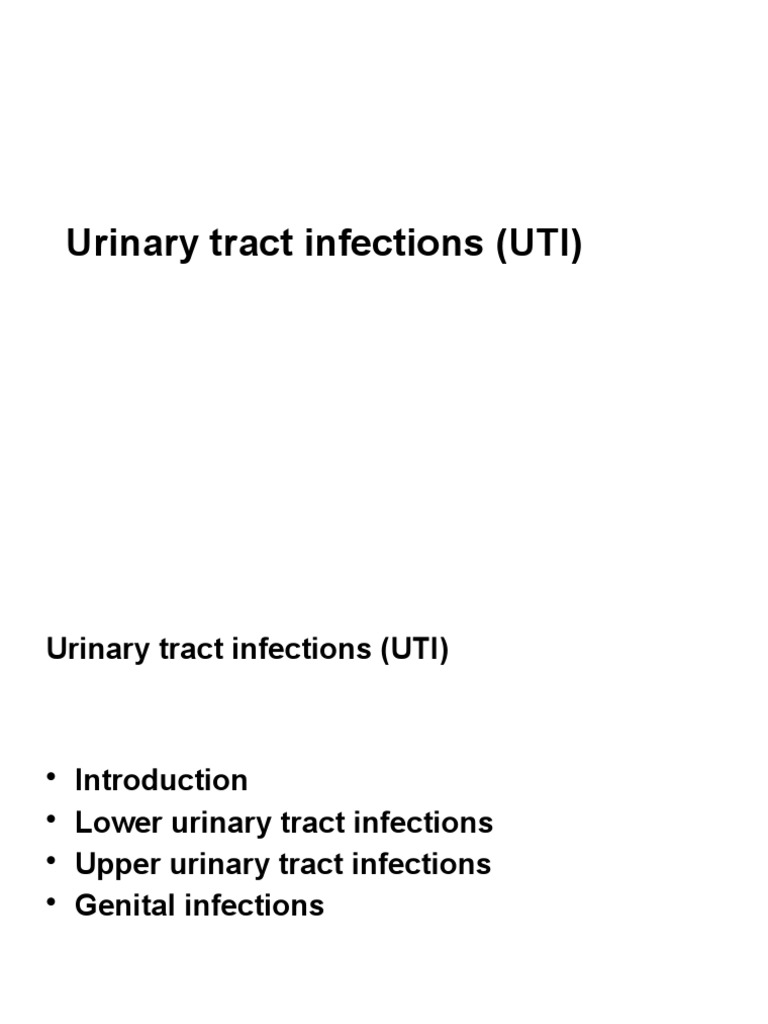Polachiurie and Prostatodinia in UTIs | PDF | Urinary Tract Infection ...