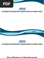 ARAI - Testing & Certification of EVs | PDF | Battery Charger ...