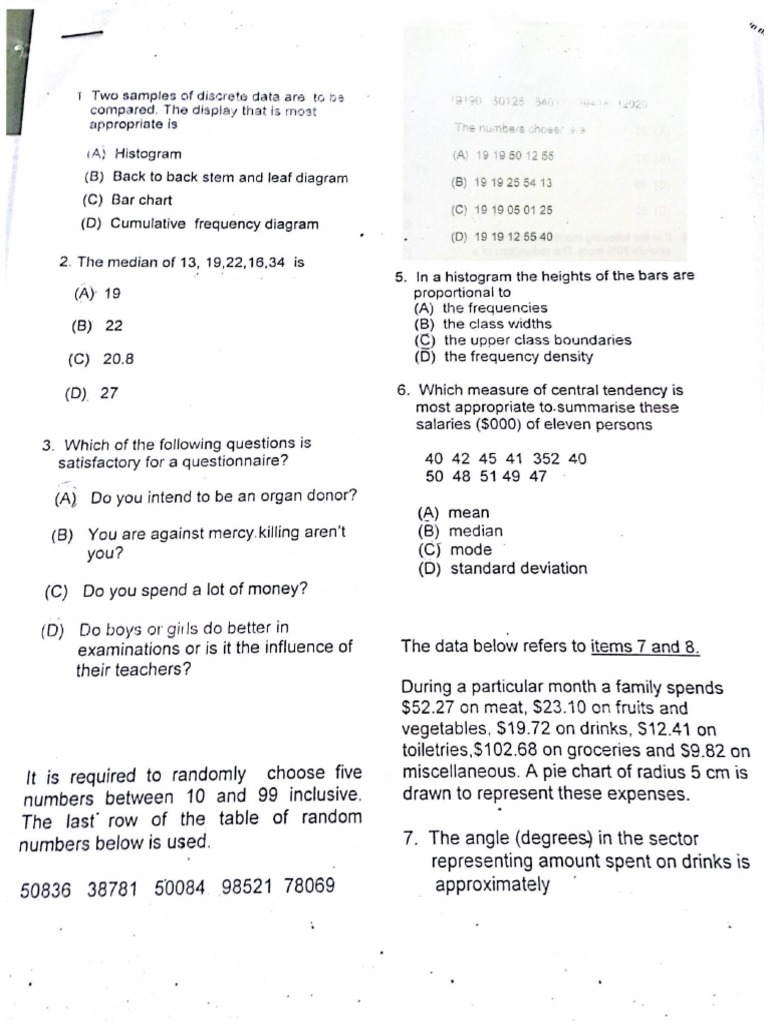 UNKNOWN Cape Applied Math P1.Compressed | PDF