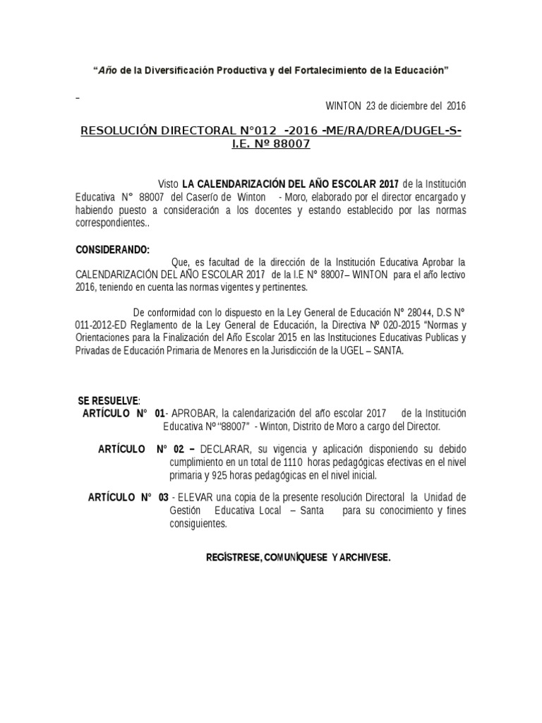 resolucion de aprobacion de calenadrizacion.docx resolucion de aprobacion de calenadrizacion.docx