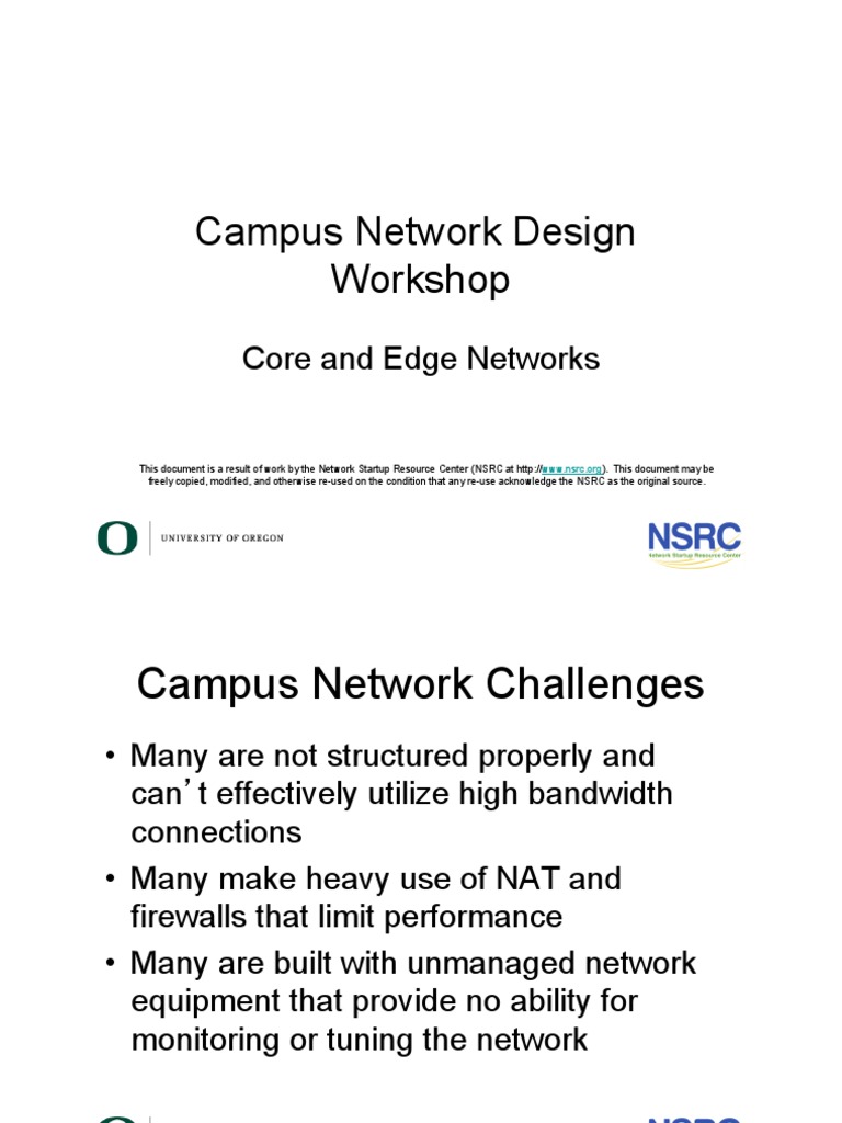 1.1 Campus Design Principles | PDF | Router (Computing) | Computer Network