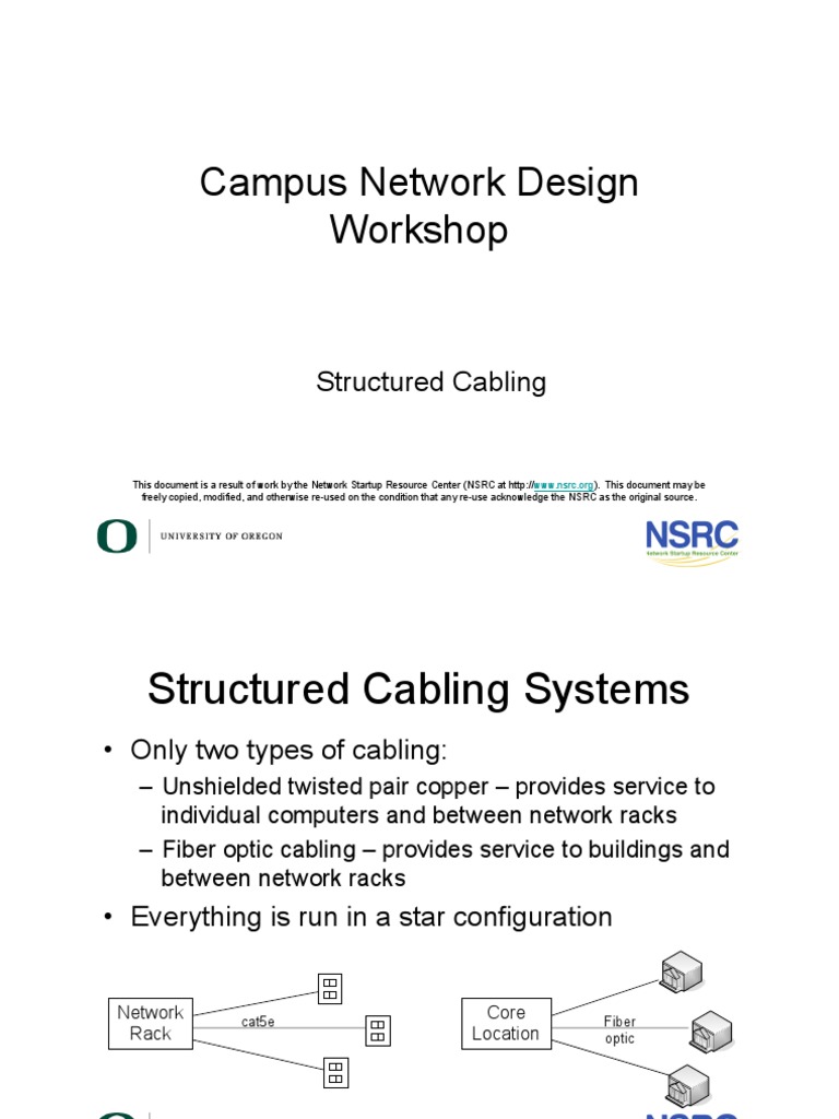 1.2 Campus Network Cabling | PDF | Optical Fiber | Wavelength Division ...