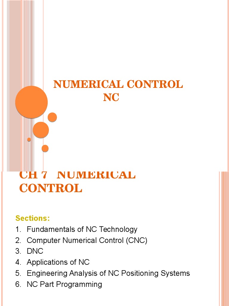 Numerical Control | PDF | Numerical Control | Computer Programming