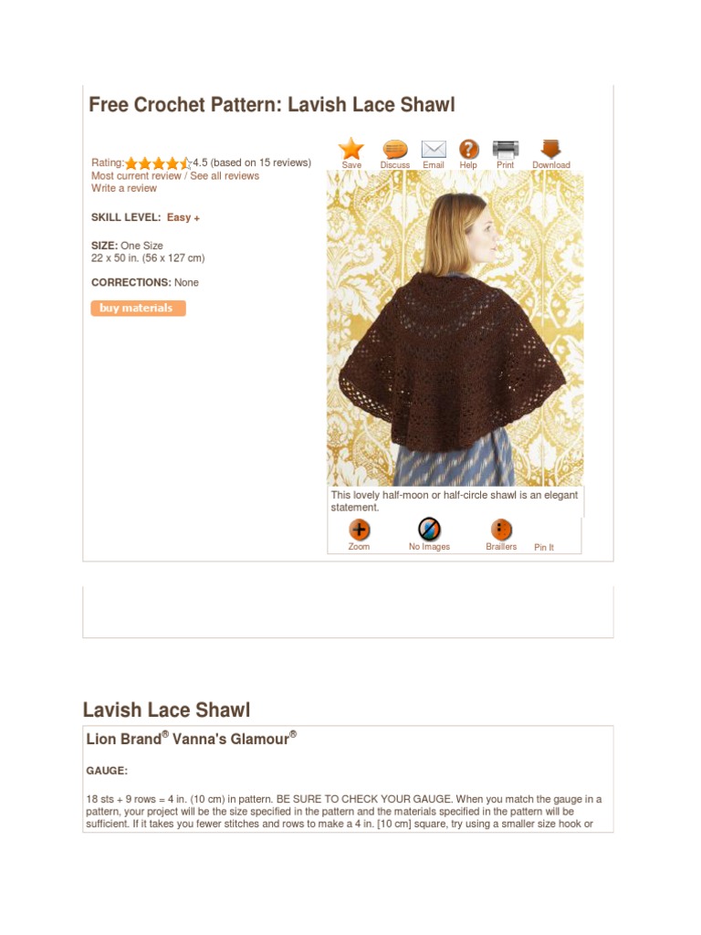 Free Crochet Pattern PDF | PDF | Textile Arts | Needlework