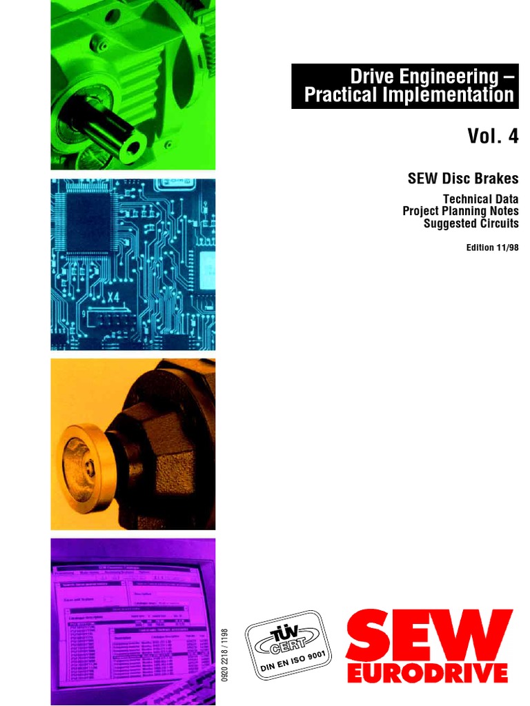 Drive Engineering - Practical Implementation SEW Disc Brakes 09202218 ...