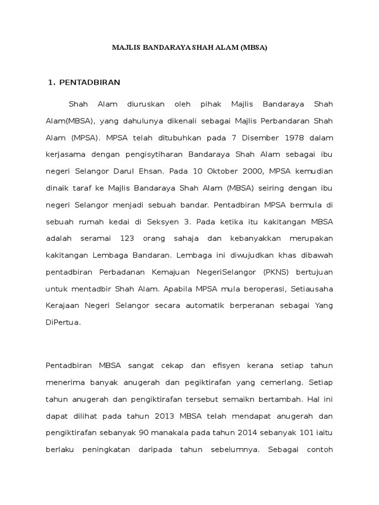 Analisis Mbsa | PDF