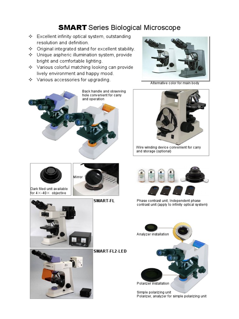 SMART Series Biological Microscope | PDF