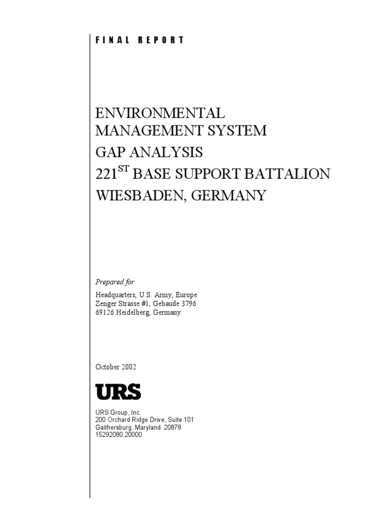 Gap Analysis Report | PDF | Regulatory Compliance | Audit