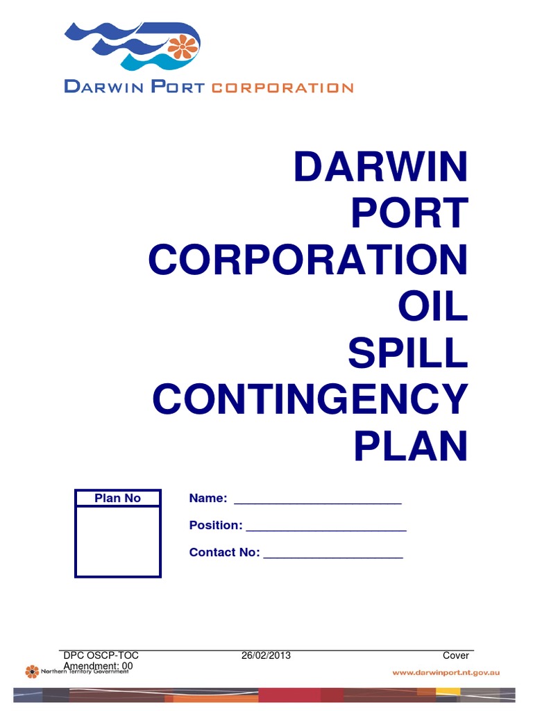 DPC Oil Spil Contingency Plan PDF | PDF | Oil Spill | Incident Management