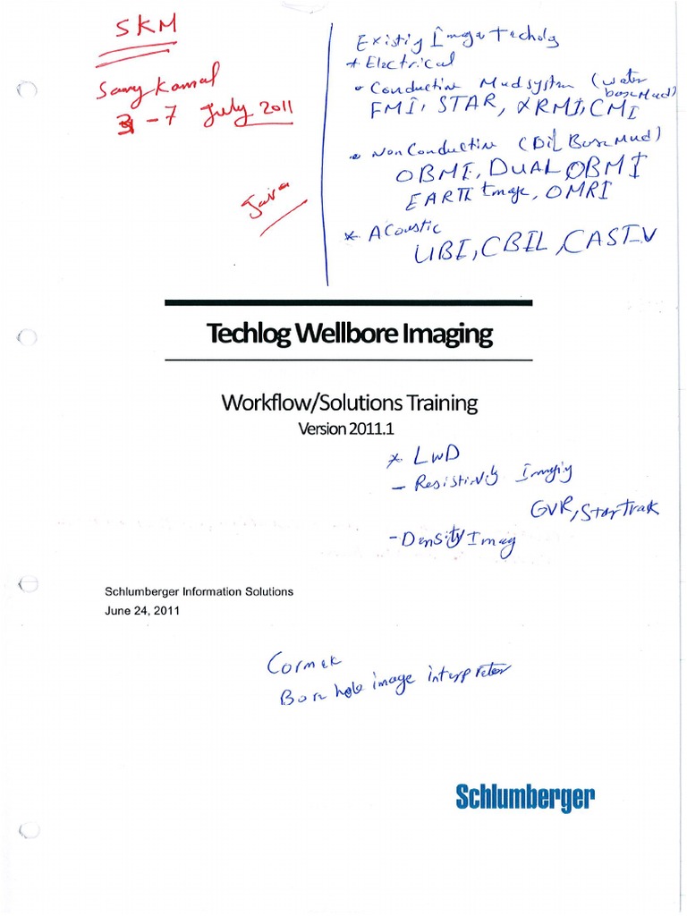 Techlog 2011 Training Course | PDF