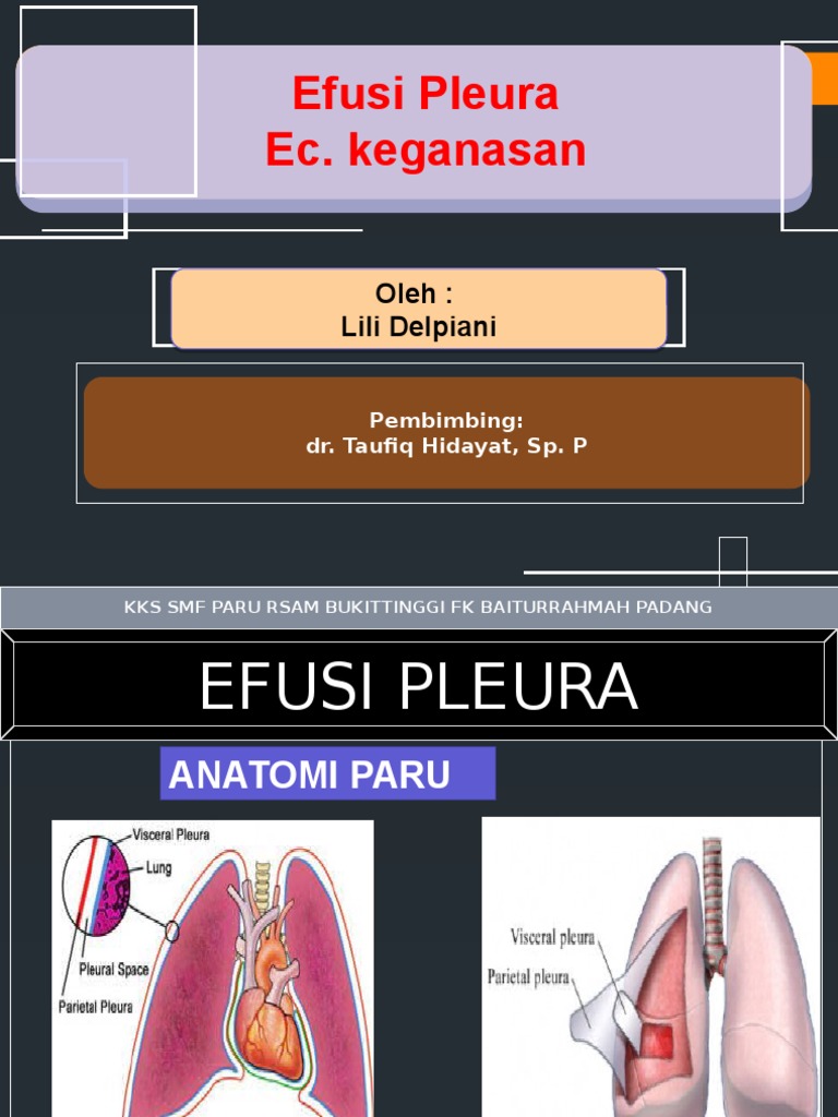 Efusi Pleura | PDF