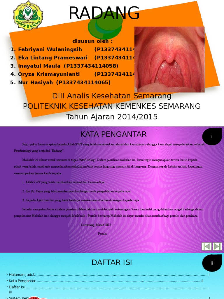 RADANG AKUT DAN KRONIK | PDF