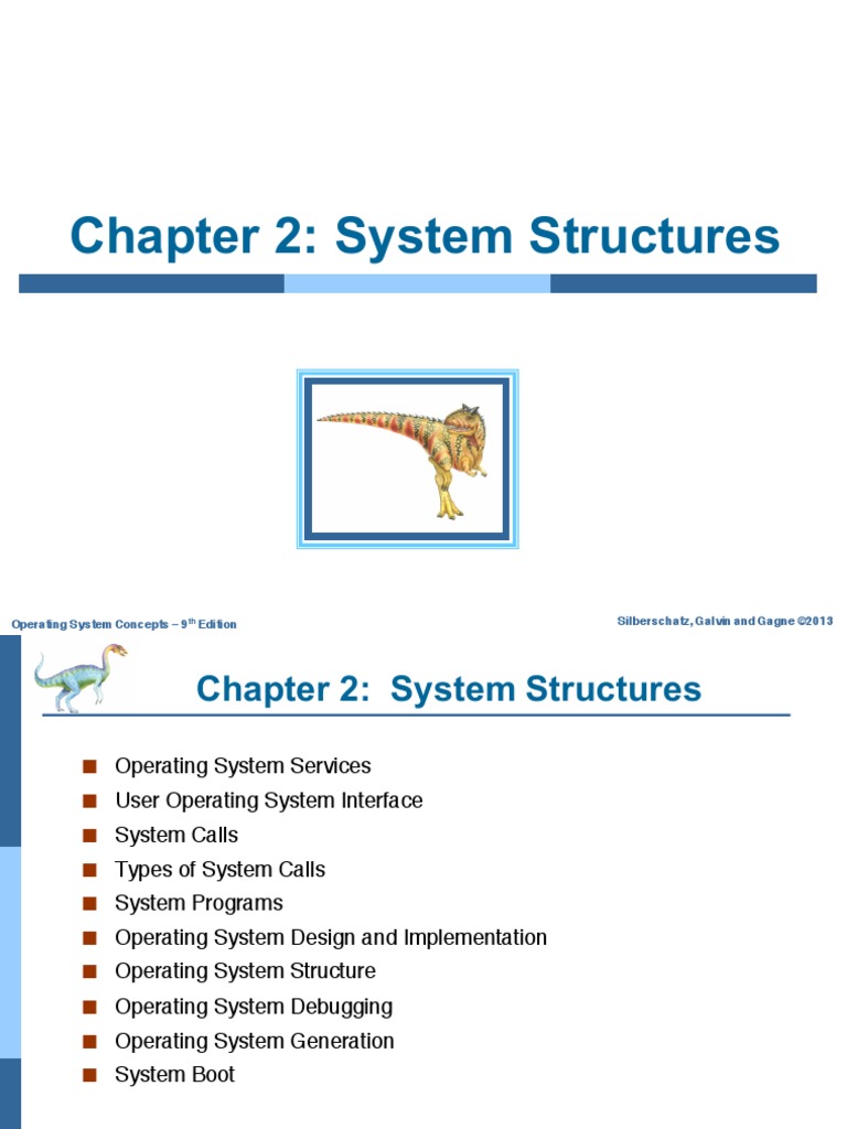 Operating Systems Concepts 9th - Ch02 | PDF | Kernel (Operating System) | Operating System