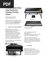 Family Chord Gitar untuk Tangga Nada Mayor | PDF