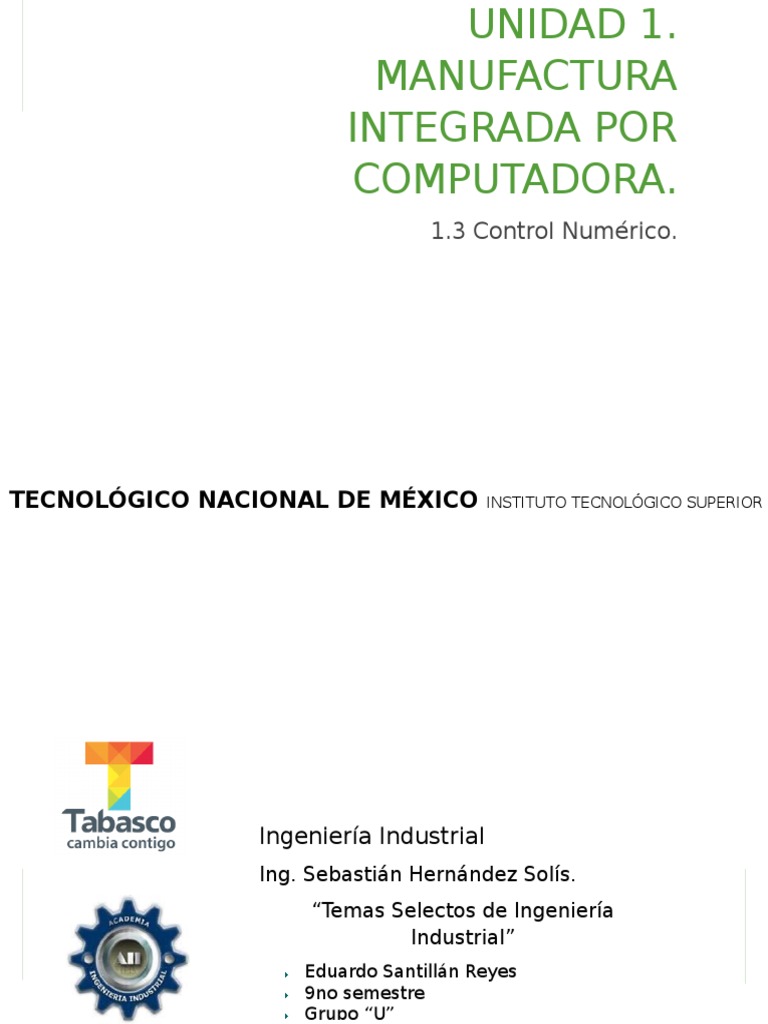1.3 Control Numérico. | PDF | Control numerico | Programa de computadora
