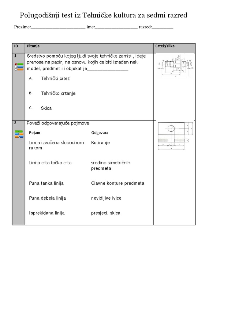 Tehnička Kultura Za Sedmi Razred | PDF