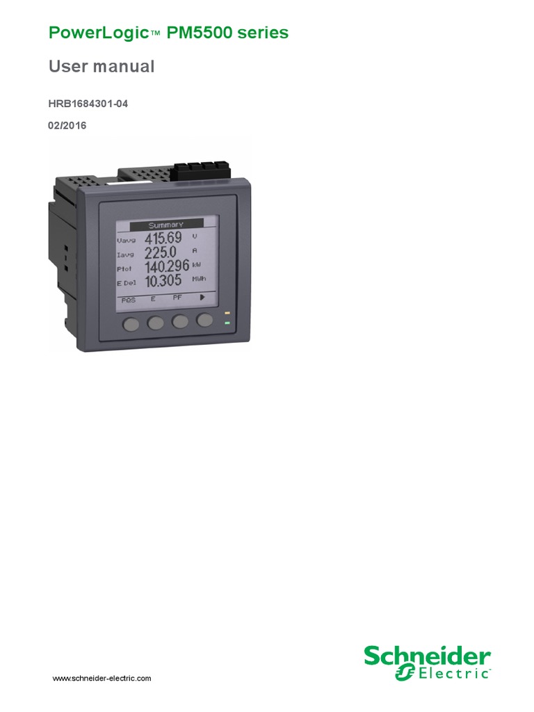 PM5500 User Guide | Electrical Engineering | Electricity