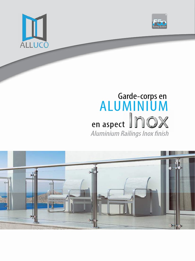 Alluco-F50 Garde Corps | PDF | Acier inoxydable | Substances chimiques