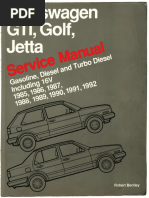 Manual de Taller Volkswagen Golf MK III | PDF | Coche | Fabricantes de ...